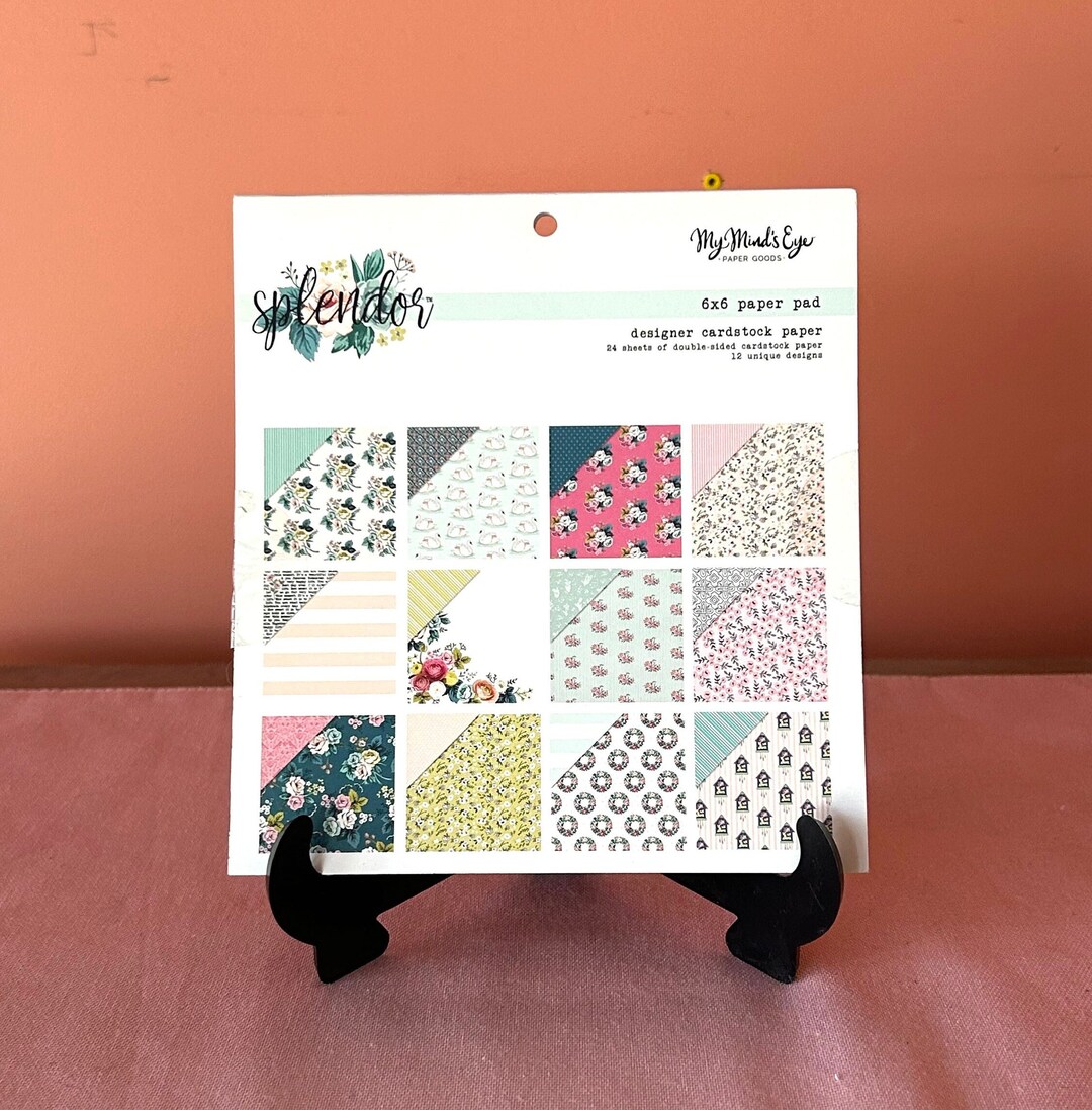 My Mind’s Eye “splendor” Designer 6 X 6 Double Sided Paper Pad ...