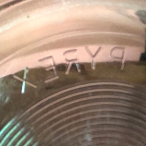 Vintage Clear Glass Pyrex Mixing Bowls (includes 2) With Red Cherry ...