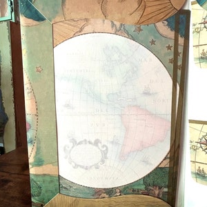 The Paper Company “world Map” Stationery Set (includes 15 Patterned ...