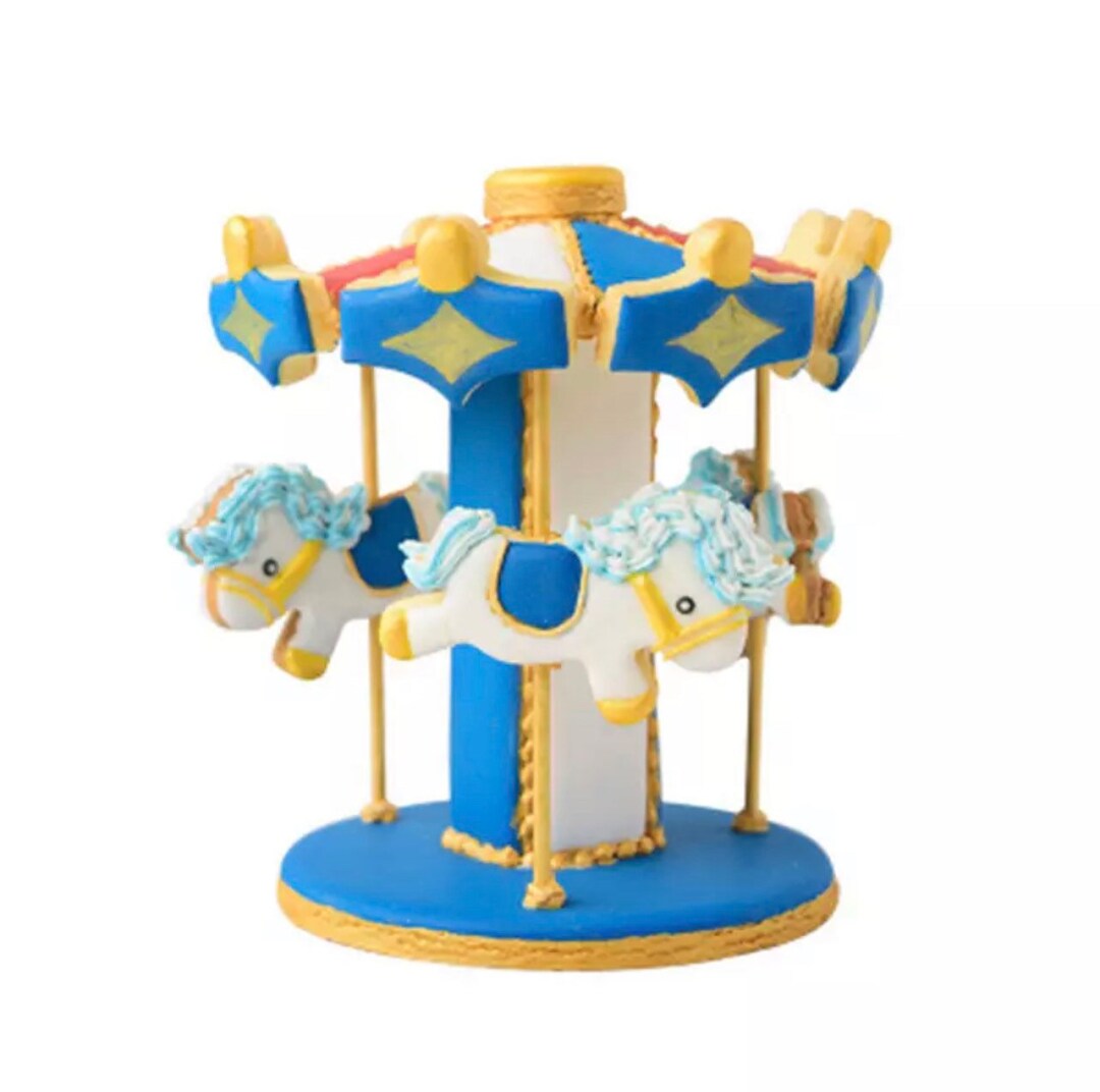 Carousel Cookie Fudge Cutter Fondant Princess Cake Pastry Embossing ...