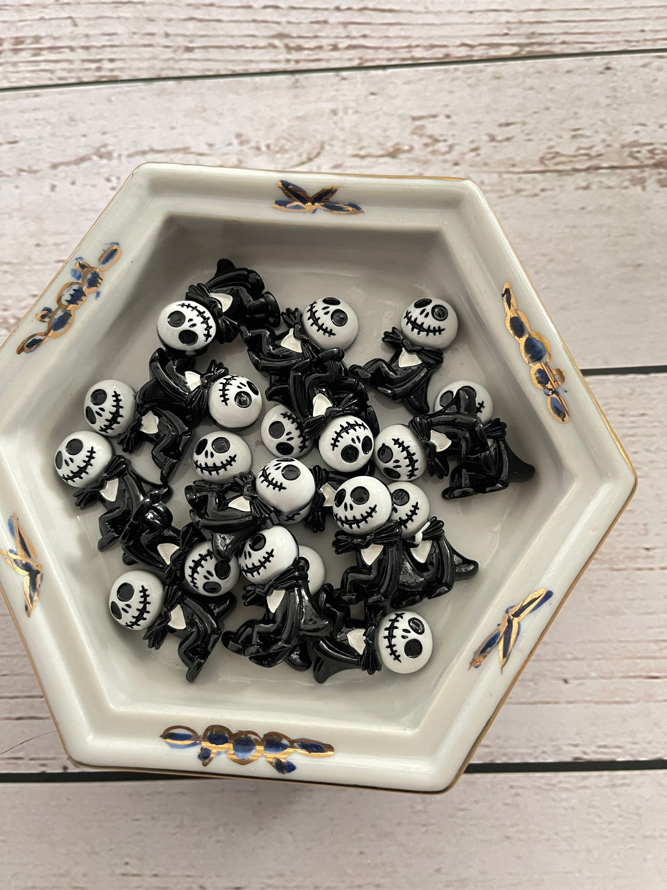 2/5 Pc. Jack Skellington, Nightmare Before Christmas, Resin Flatbacks ...