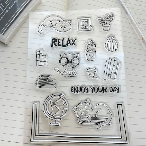 Enjoy Stamp - Etsy