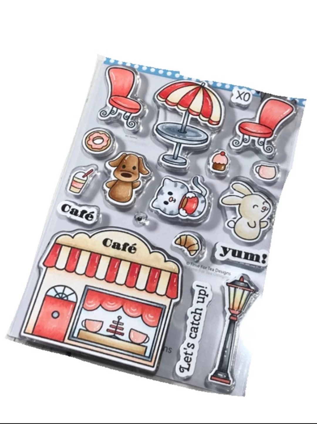 Café Critters Transparent Stamps Seal for DIY Scrapbooking - Etsy