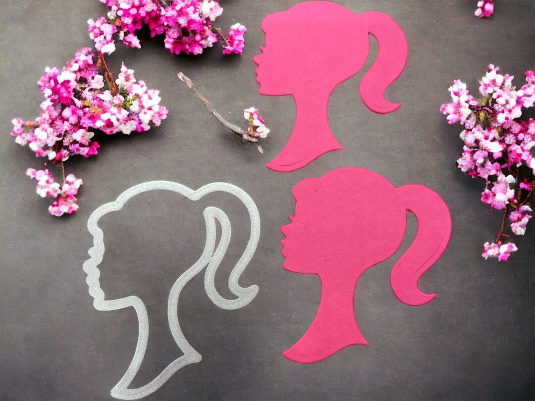 Pony Girl Metal Cutting Dies Mold, Girl Cutout Head Scrapbooking ...