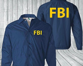 Fbi Jacket | Etsy
