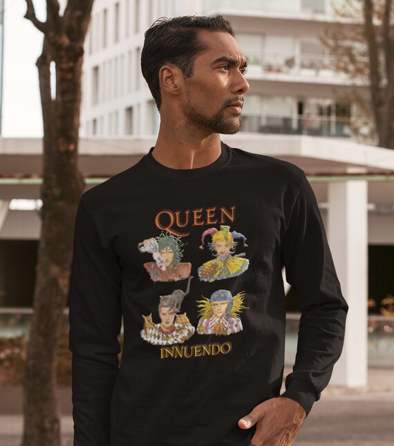 Highly Strung Quality Ultra Cotton Long Sleeve Tee Queen Highly Strung Quality Ultra Cotton Long Sleeve Tee Queen