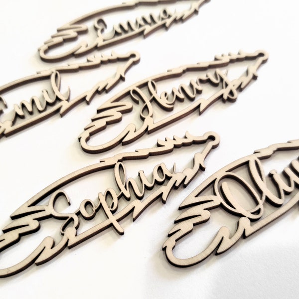 Feather Tags - Etsy