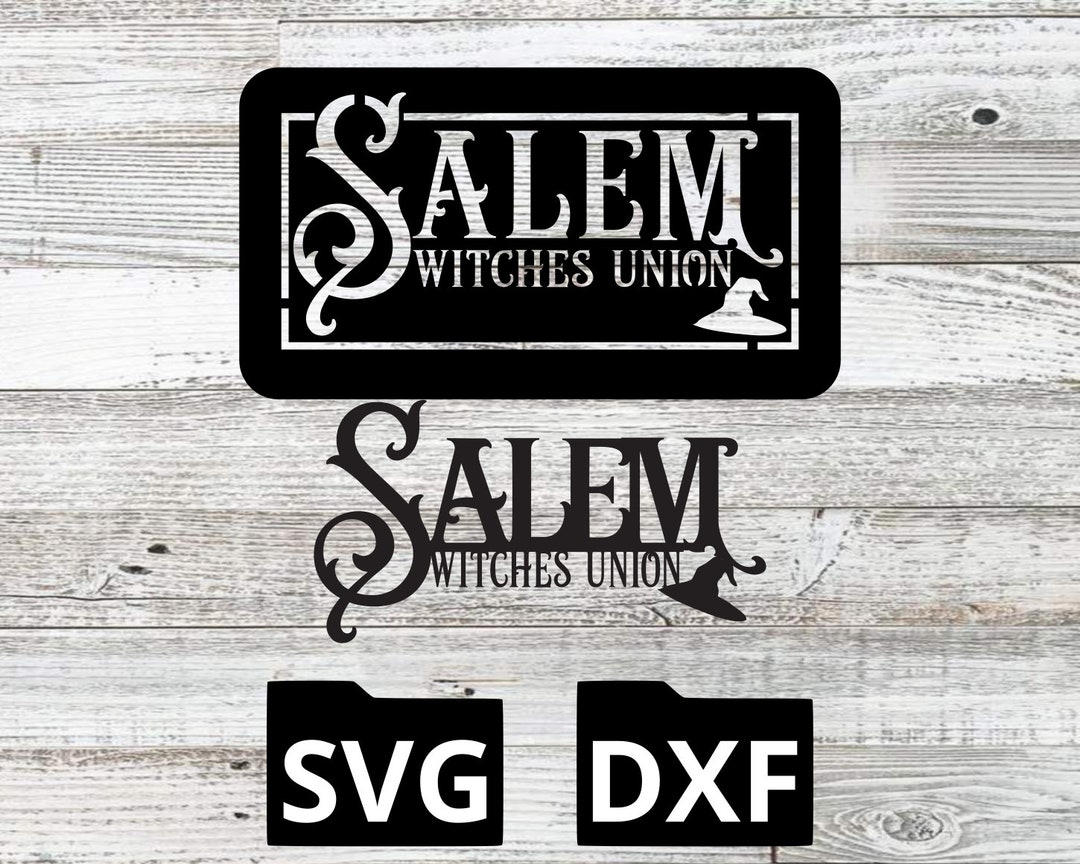 Halloween Svg, Halloween Dxf, Witch Svg, Witch Dxf, Plasma, Laser ...