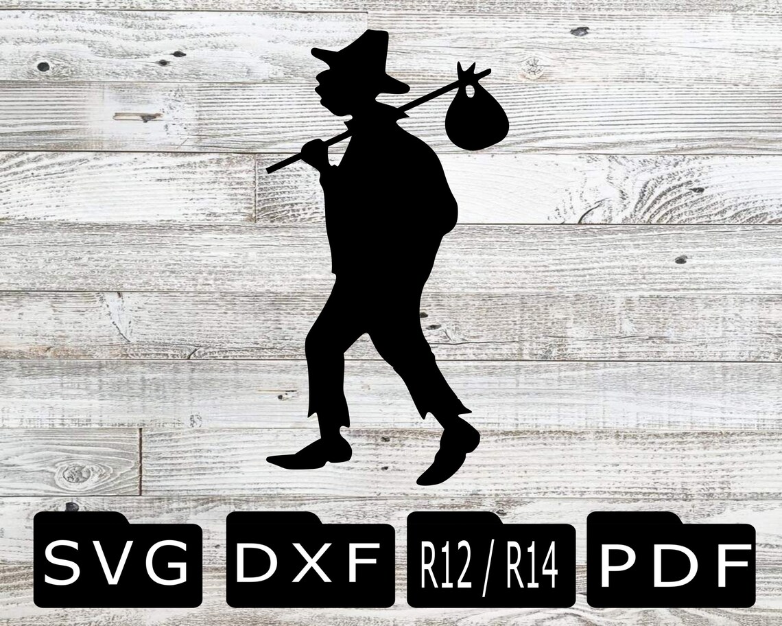 Hobo Garden Gnome SVG DXG Plasma Laser Hobo Dxf Hobo - Etsy