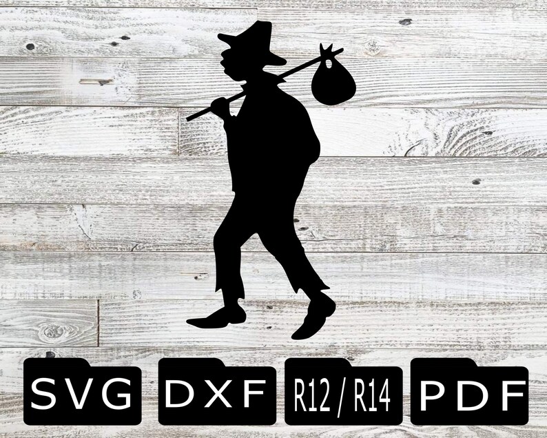 Hobo Garden Gnome SVG DXG Plasma Laser Hobo Dxf Hobo - Etsy