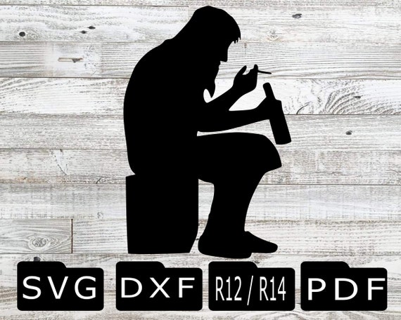 Hobo Dxf Hobo Svg Garden Gnome Svg Lawn Gnome Svg Garden - Etsy