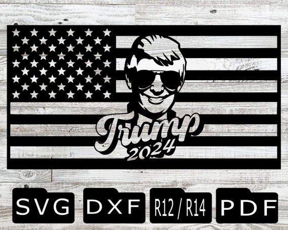 Trump Trump 2024 Trump Svg Trump Dxf Svg Dxf Plasma - Etsy