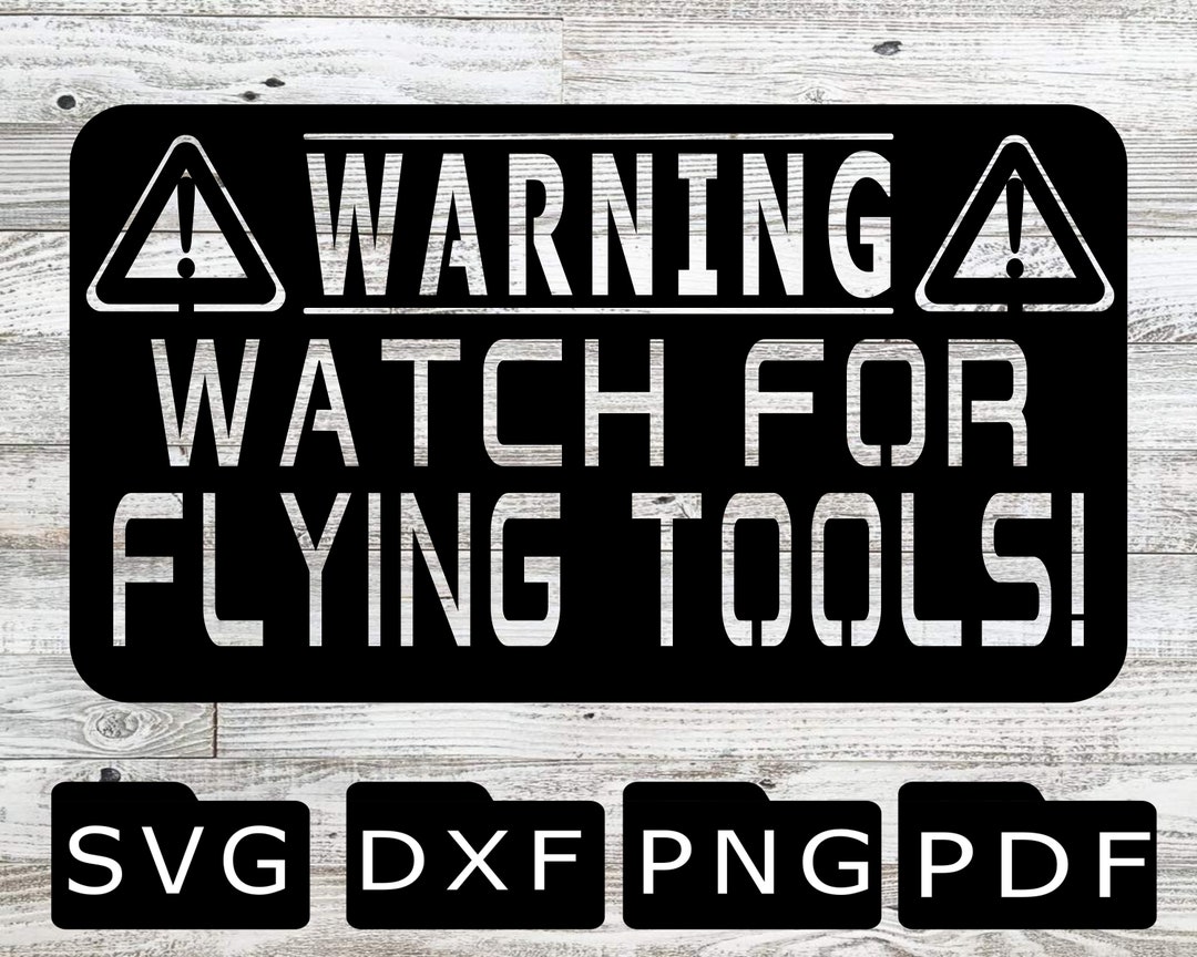 Watch for Flying Tools, SVG, DXF, Plasma, Laser, Mechanic, Toolbox ...