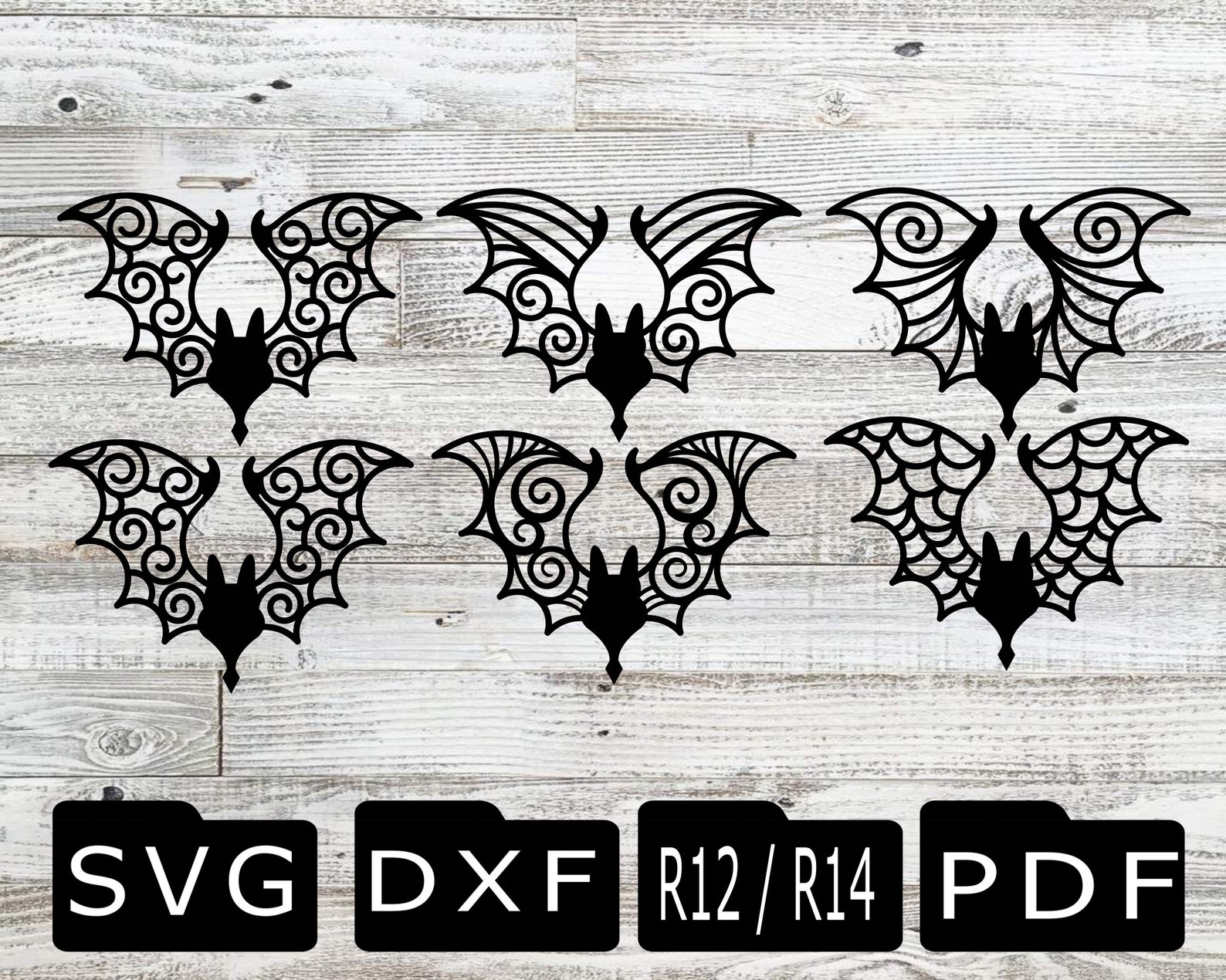 Bat Halloween SVG, Bat SVG, Halloween SVG, Halloween Dxf, Bat Dxf ...