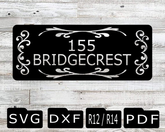 Address SVG Address DXF Address Sign SVG Dxf Cnc Plasma | Etsy Australia