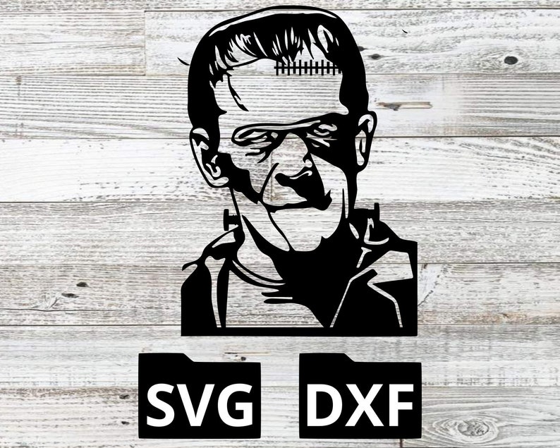 Frankenstein Svg, Frankenstein Dxf, Cnc, Plasma, Laser, Frankenstein ...