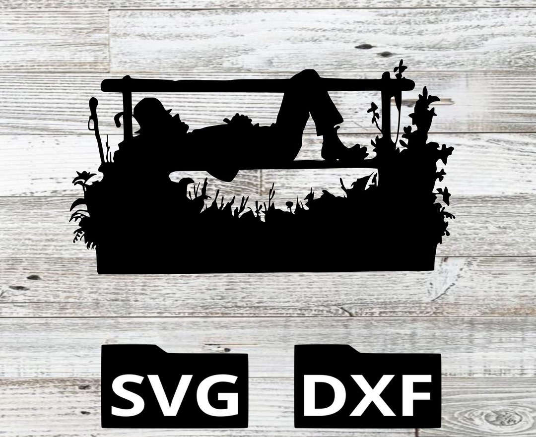 Hobo Svg, Hobo Dxf, Garden Gnome Svg. Garden Gnome Dxf, Lawn Gnome Svg ...