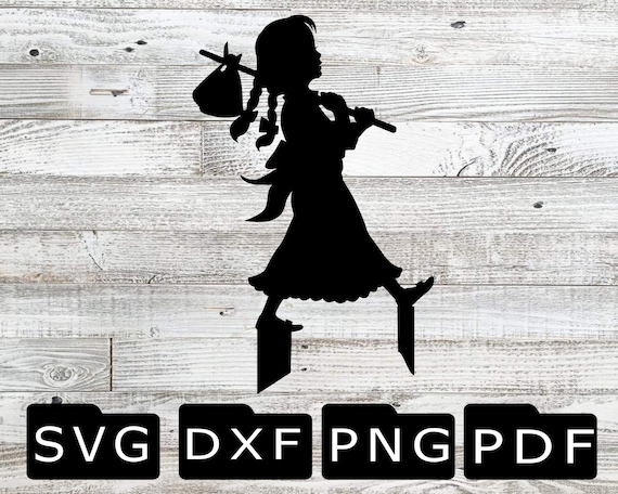Garden Gnome Hobo Tramp Runaway DXF SVG Cut File | Etsy