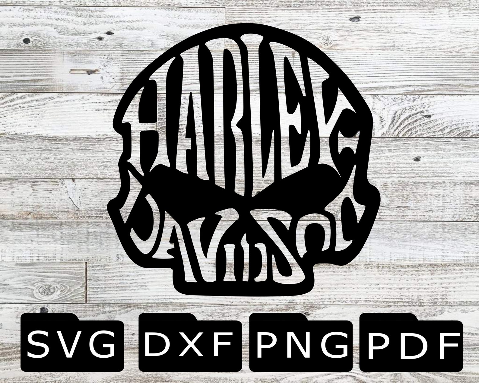Harley Davidson DXF SVG Cut File File CNC Plasma | Etsy