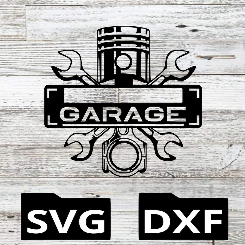 Car Garage Dxf Svg - Etsy UK