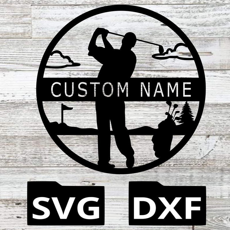 Golf Plasma File - Etsy