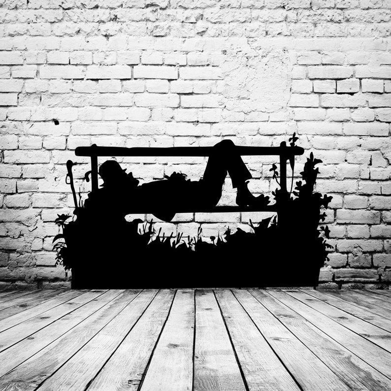 Hobo Svg Hobo Dxf Garden Gnome Svg. Garden Gnome Dxf Lawn - Etsy