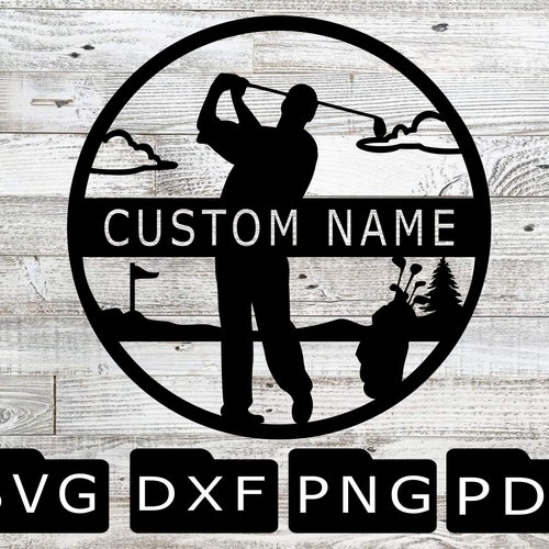 Lady Golfing SVG Girl Golfer Silhouette Download Cut File - Etsy