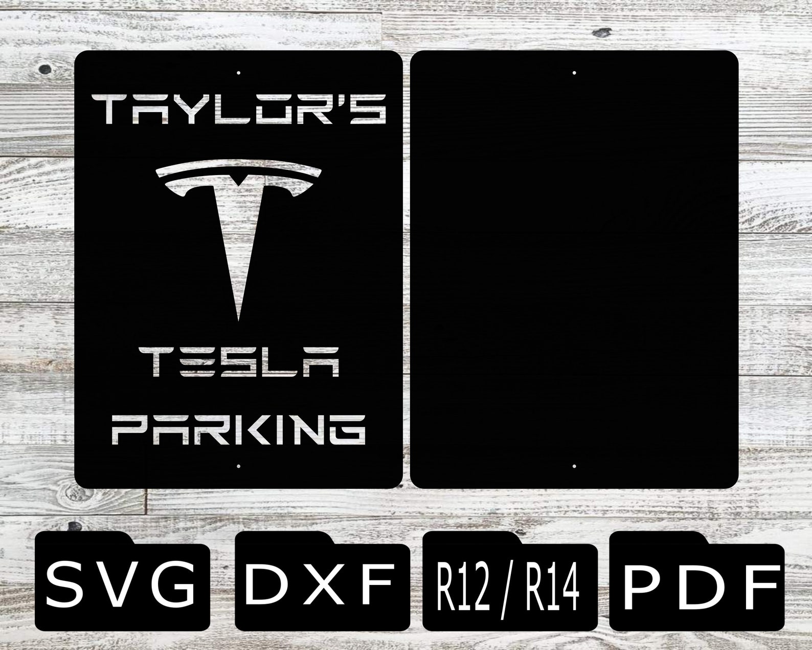 Tesla Parking Svg, Tesla Parking Dxf, Tesla Svg, Tesla Dxf, Parking Svg ...