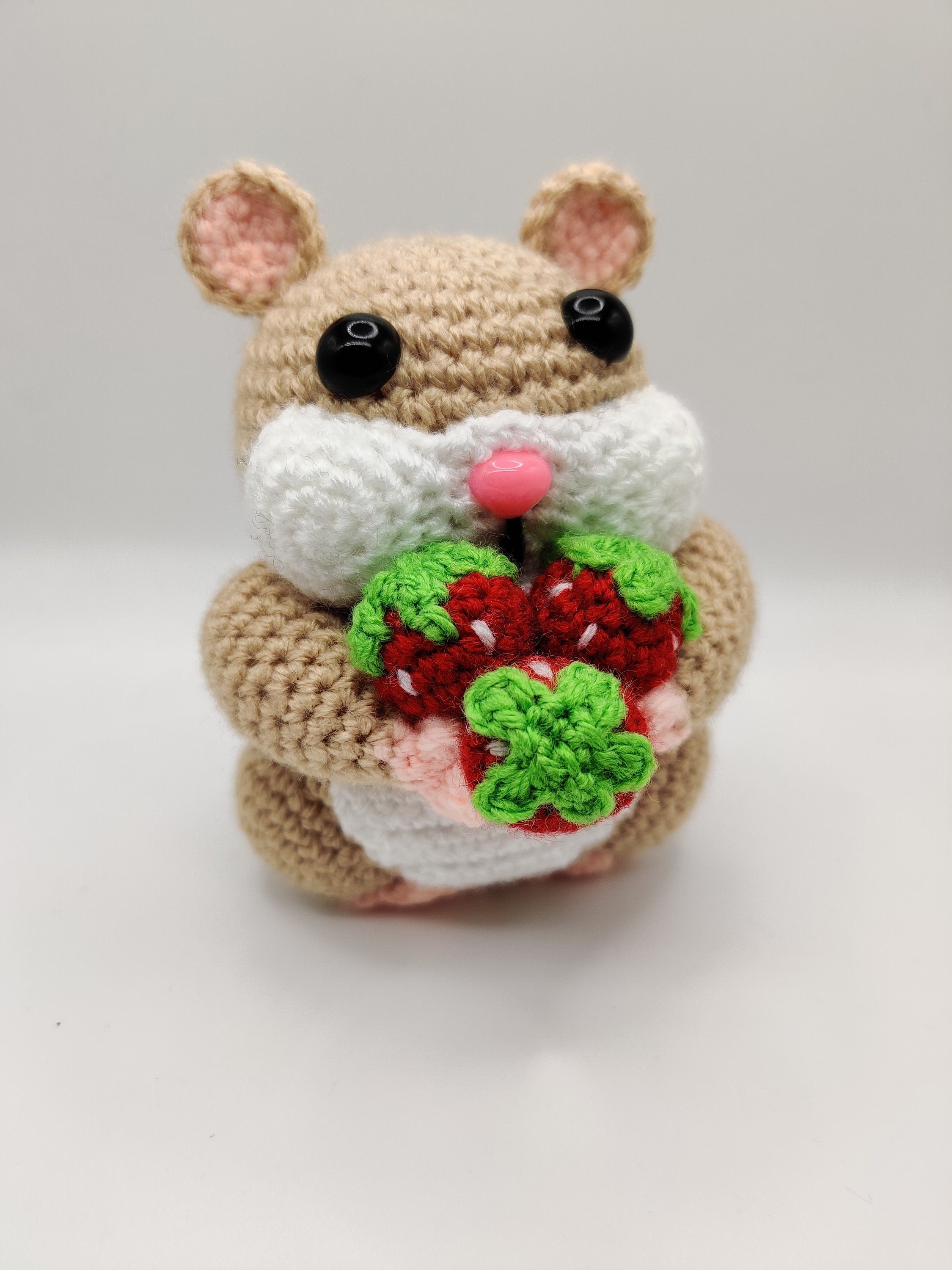 Hamish the Hamster, Crochet Animal, Cute Animal, Amigurumi, Stuffed ...