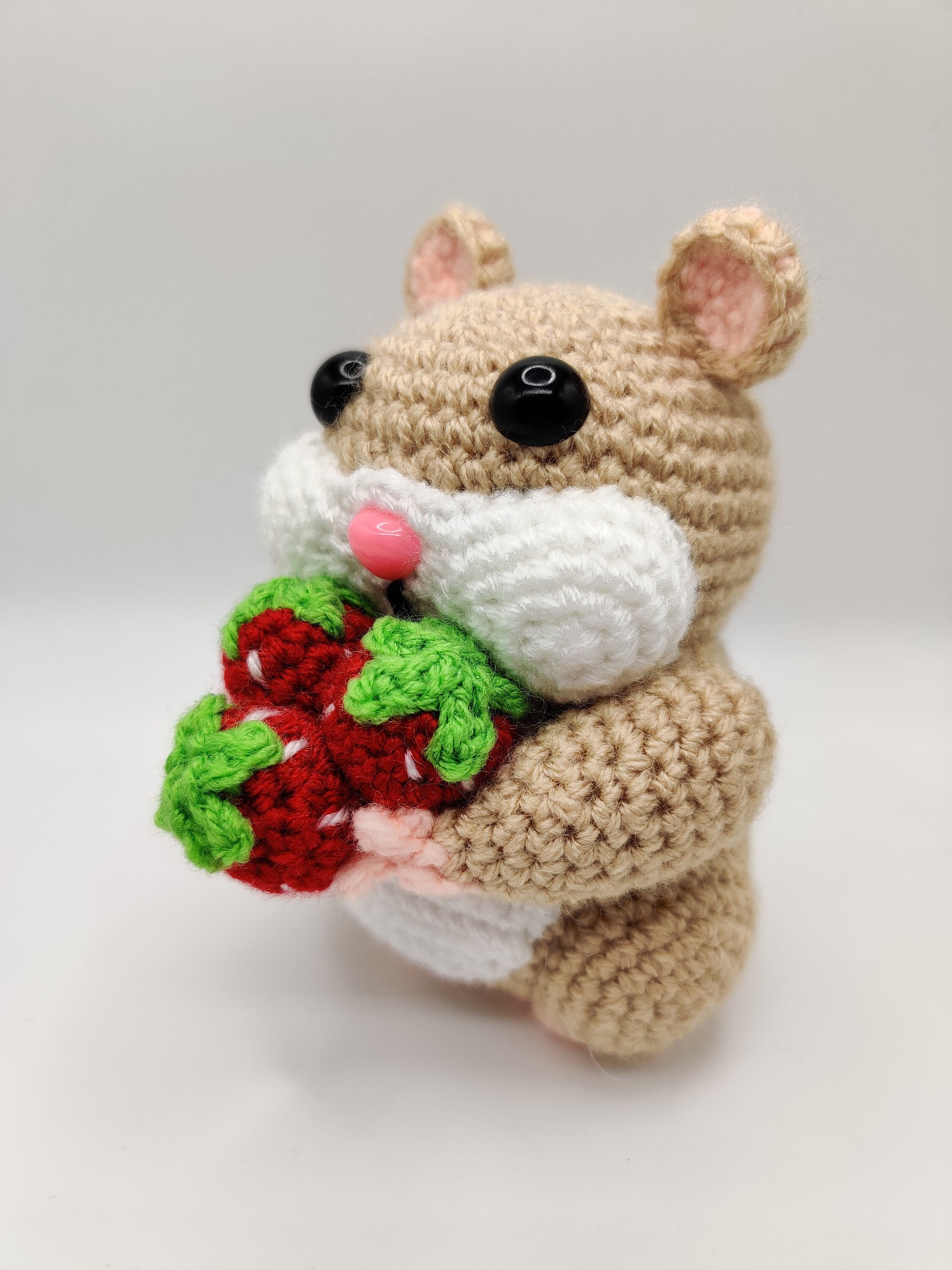 Hamish the Hamster, Crochet Animal, Cute Animal, Amigurumi, Stuffed ...