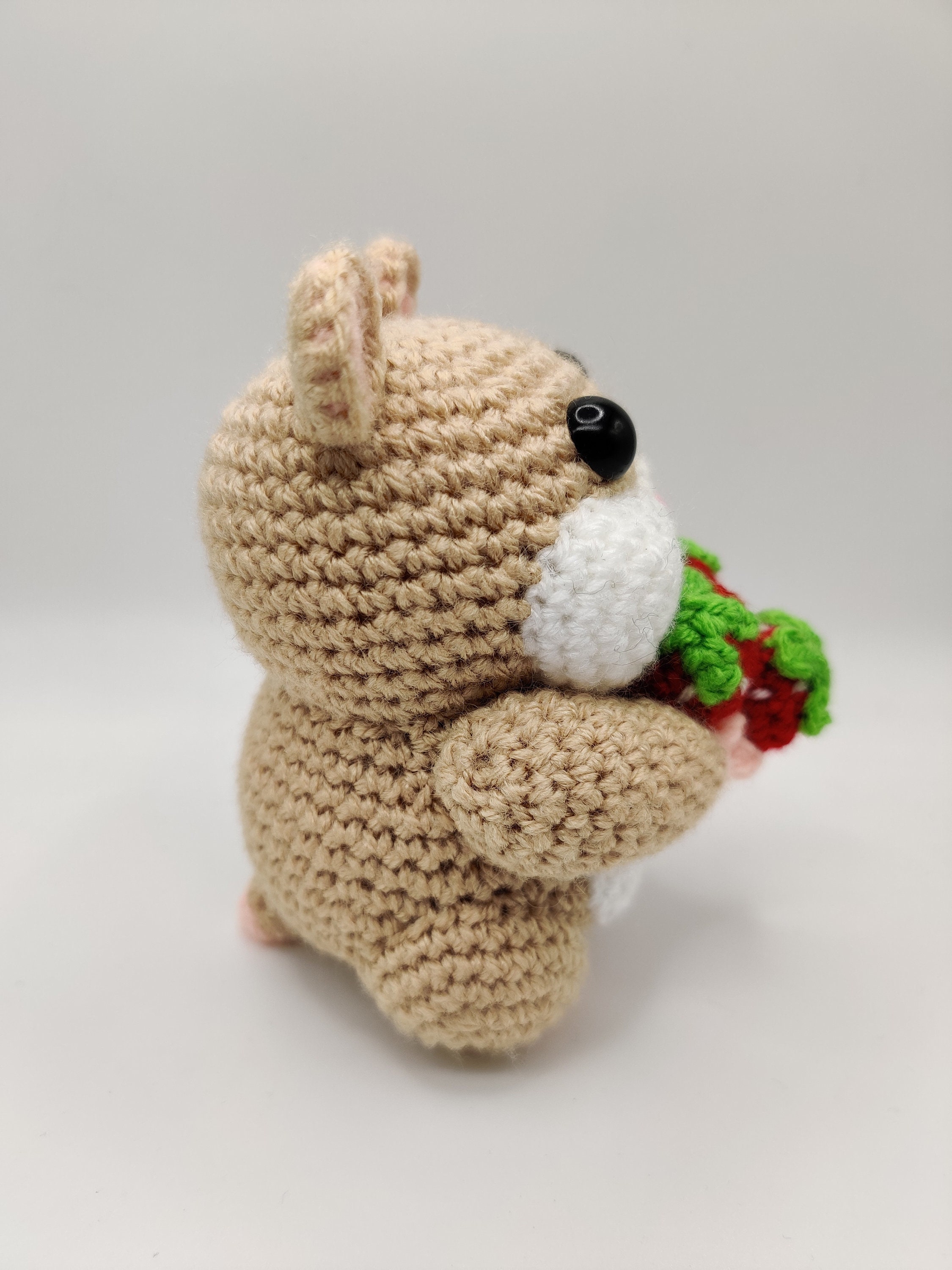 Hamish the Hamster, Crochet Animal, Cute Animal, Amigurumi, Stuffed ...