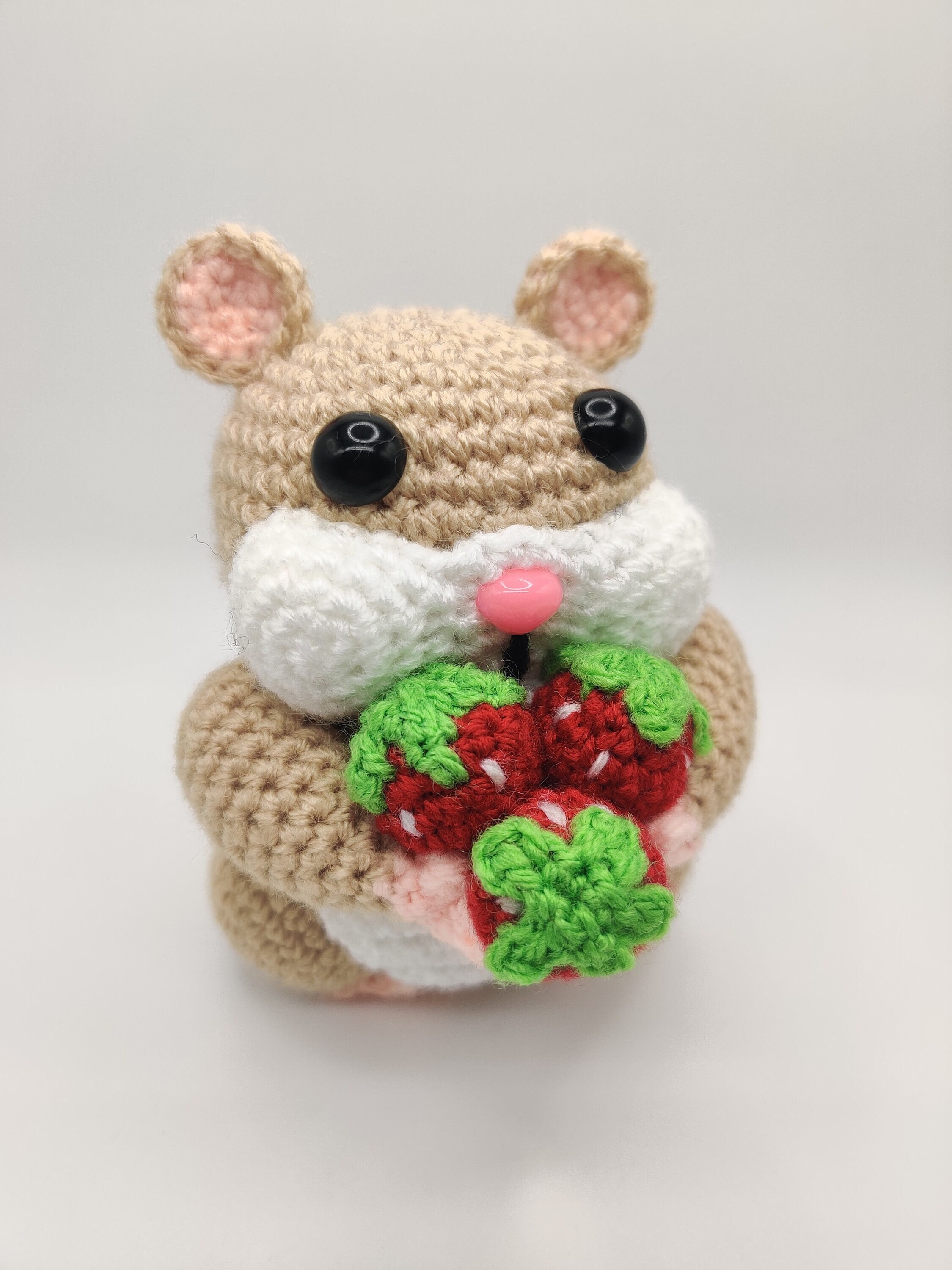 Hamish the Hamster Crochet Animal Cute Animal Amigurumi | Etsy