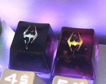 Skyrim Resin Keycap - Etsy