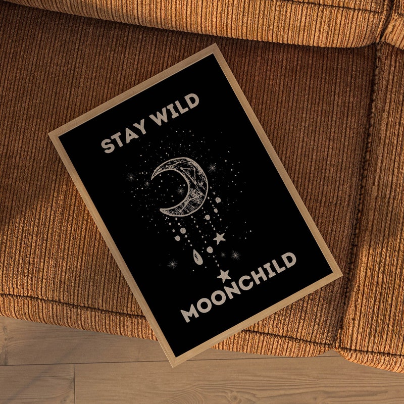 Stay Wild Poster - Etsy UK