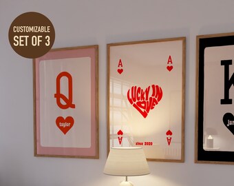 Playing Card Poster Printable - Etsy