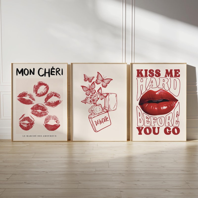 Wall Art Set of 3 - Etsy