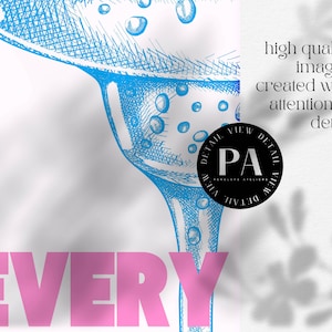 Blue Dorm Room Decor Aesthetic Y2k Gallery Wall Bundle of 6 Blue Wall ...