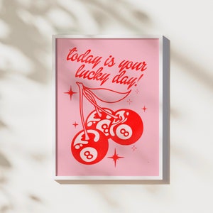 Casino Gallery Wall Set of 3 Piece Wall Art, Lucky You Queen Hearts Bar ...