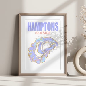 Preppy Travel Poster Gallery Wall Art Set of 6, Danish Pastel Decor ...