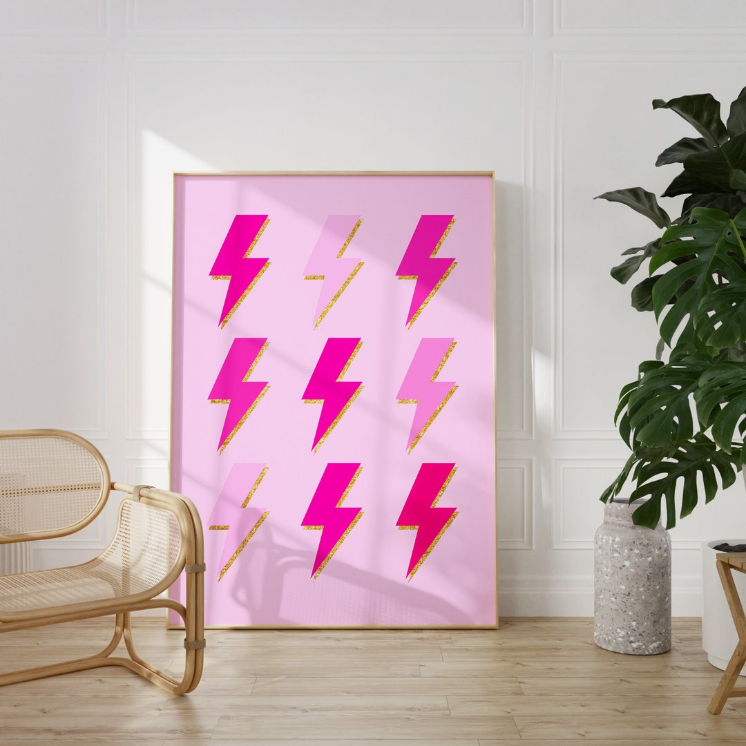 Preppy Room Decor Thunder Preppy Wall Art Printable Preppy - Etsy