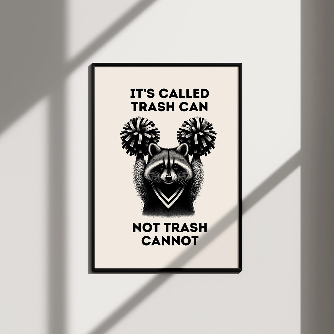 Funny Motivational Wall Art Cute Apartment Decor, Quirky Home Decor ...