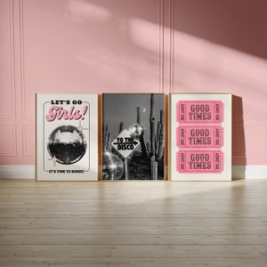 Coastal Cowgirl Western Art Funky Gallery Wall Art Set of 9, Trendy ...