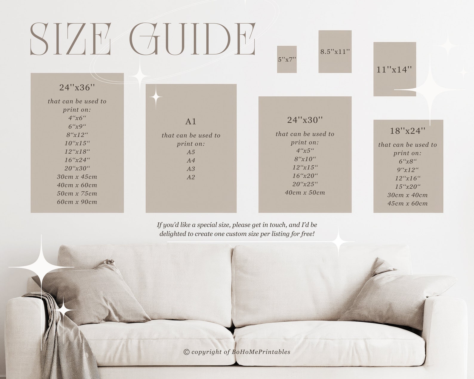 Preppy Aesthetic Room Decor 3 Piece Wall Art Bar Cart Prints, Funky ...