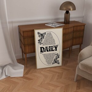 Spiritual Affirmation Wall Art Funky Decor Aesthetic Poster Triptych ...