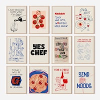 Kitchen Prints - Etsy UK