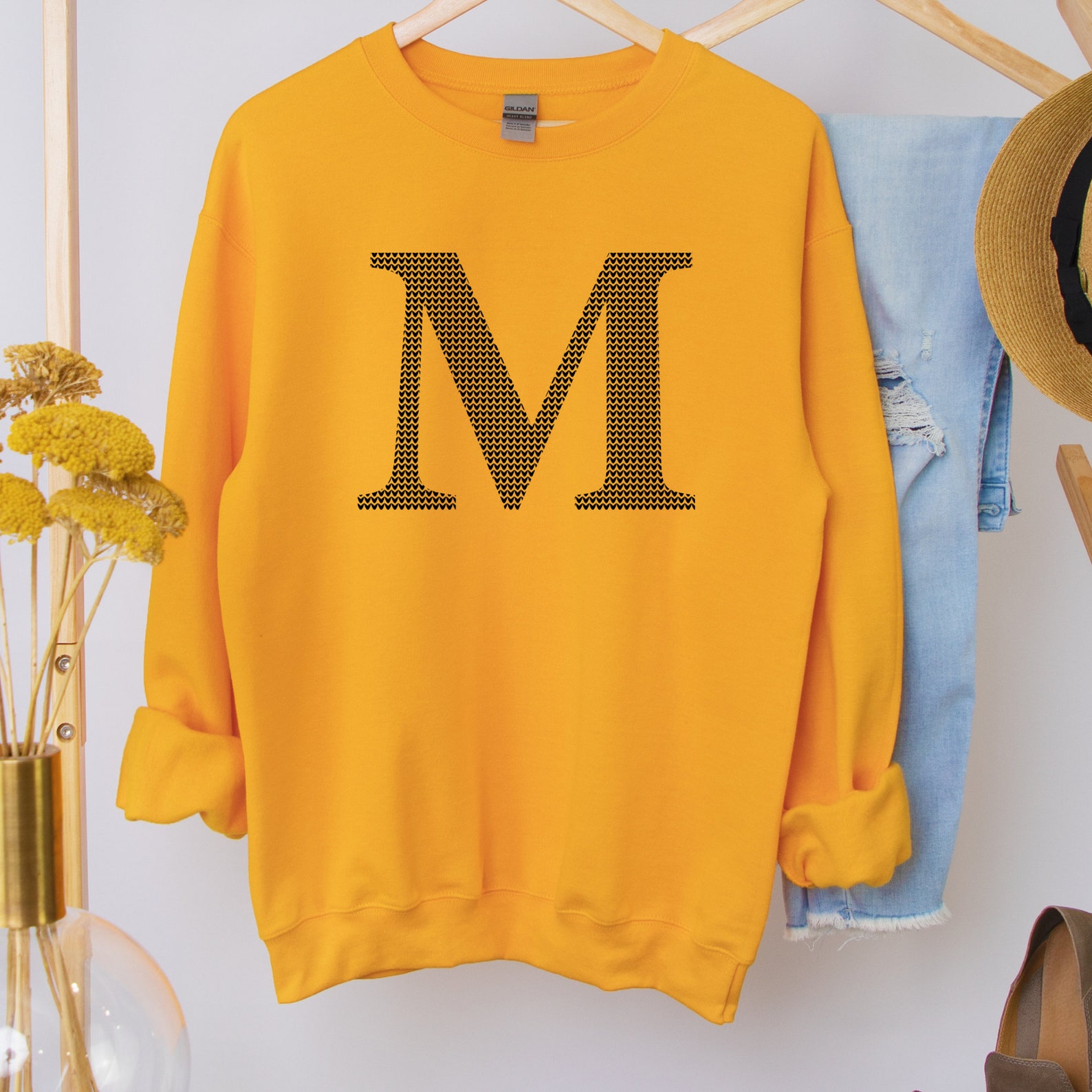 Weasley Sweater Personalized With Initial Custom Weasley - Etsy