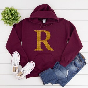 Weasley Sweater Personalized With Initial Custom Weasley - Etsy