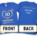 Custom Anniversary Date Shirt: Personalized Couple Matching Outfit - Etsy