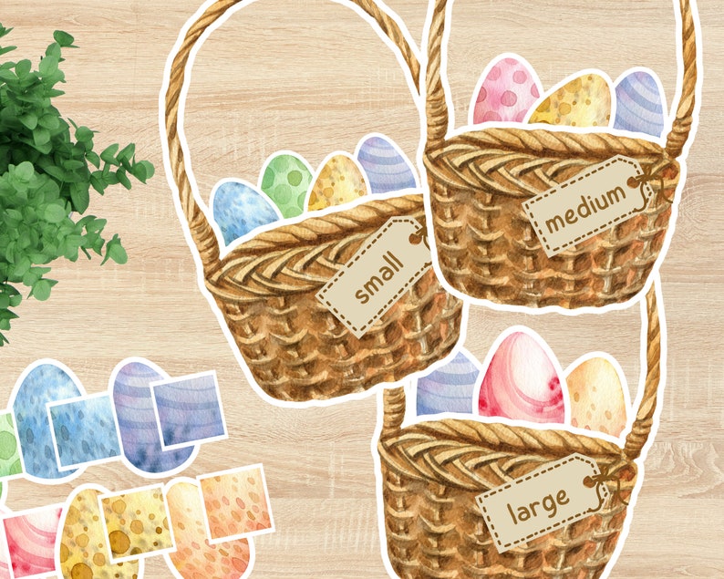 Easter Montessori Inspired Educational Digital Printable Activity ...