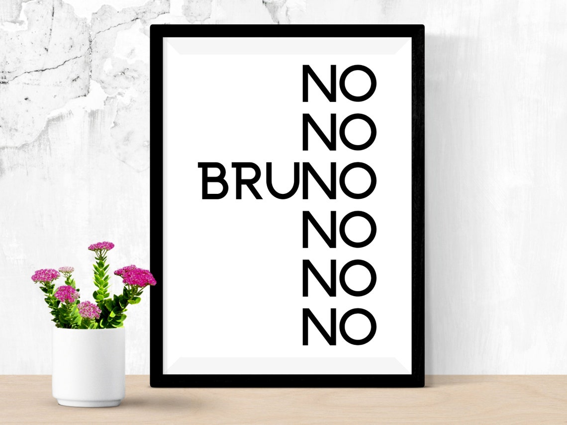 We Don't Talk About Bruno Encanto Inspired Art Print - Etsy